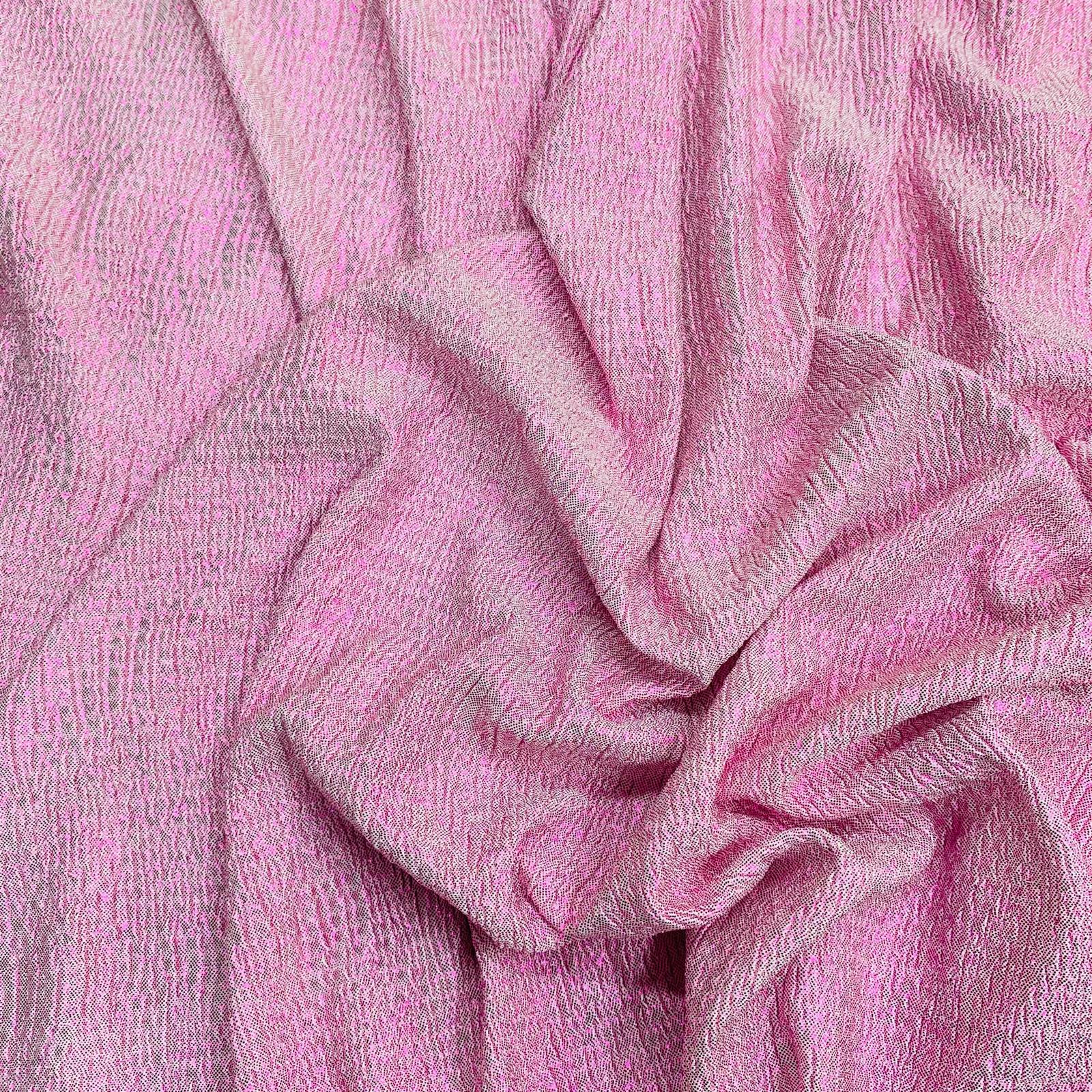 3 Metre Luxury Soft Sparkle Jersey - 55” Wide (Pink) – Dream Fabrics